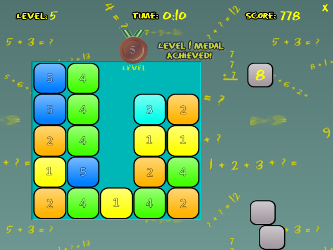 Addition Blocks : The Story